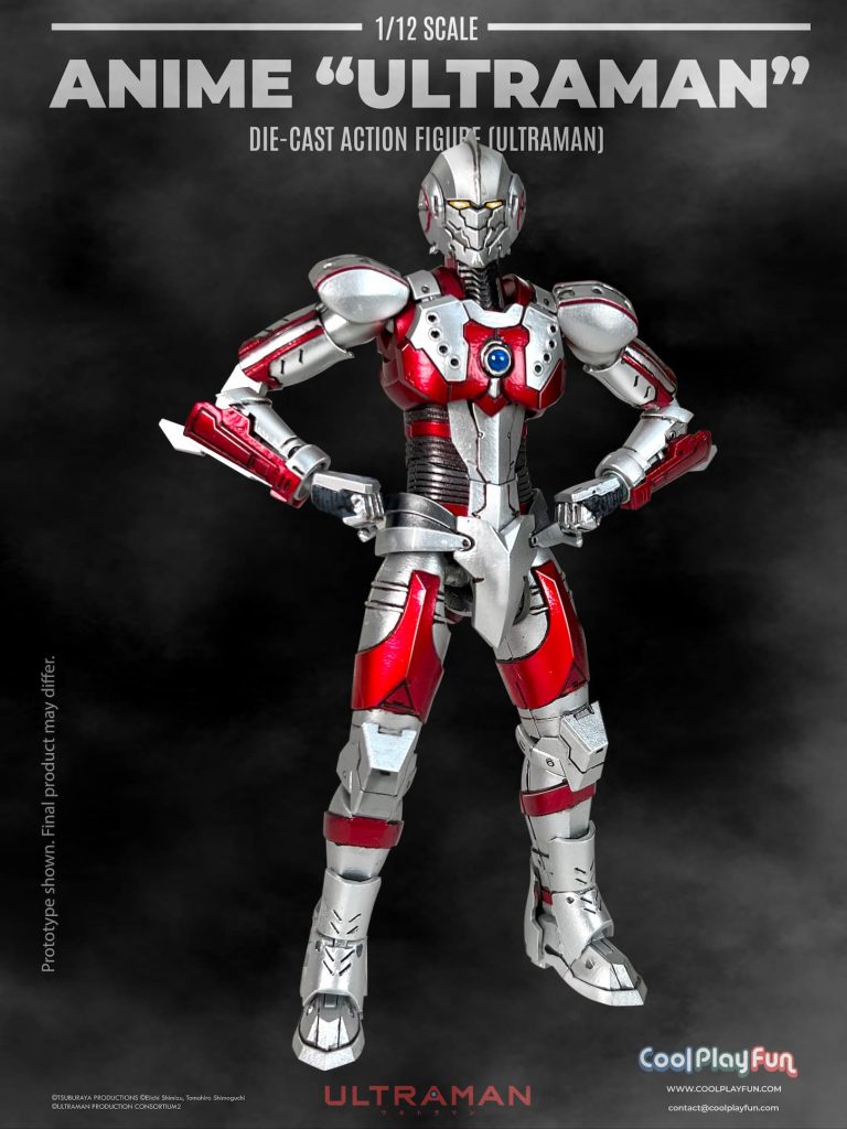 1/12 Scale Anime “ULTRAMAN” Die-cast Action Figure (ULTRAMAN) – COOLPLAYFUN