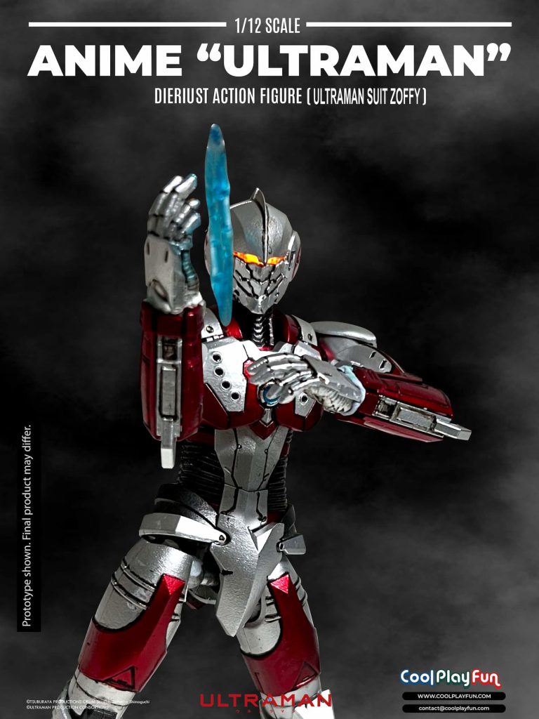 1/12 Scale Anime ULTRAMAN Die-cast Action Figure (ULTRAMAN SUIT ZOFFY ...