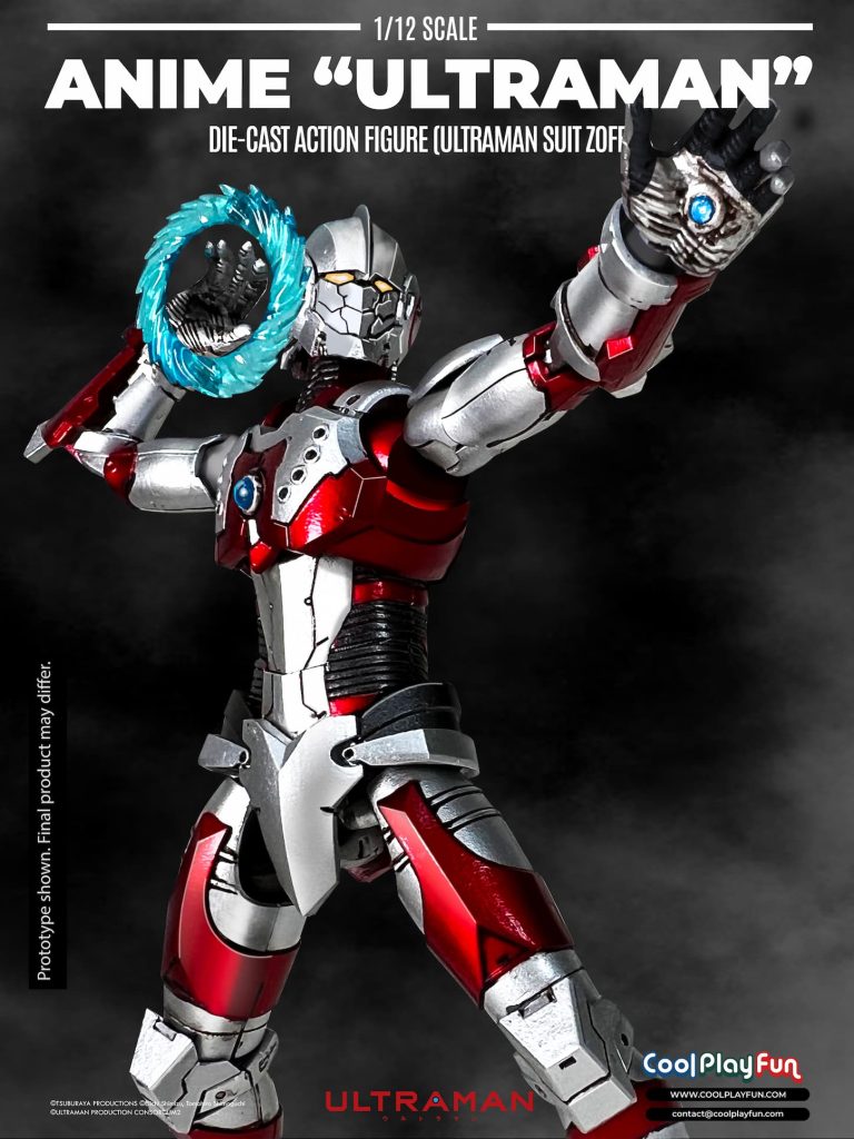 1/12 Scale Anime ULTRAMAN Die-cast Action Figure (ULTRAMAN SUIT ZOFFY ...